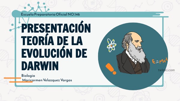 PRESENTACIÓN_TEORÍA DE LA EVOLUCIÓN_CHARLES DARWIN | Genially