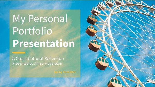 Cross-cultural Portfolio | Genially