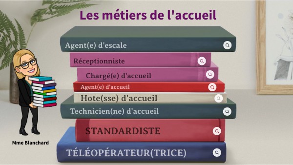 présentation des métiers de l'accueil