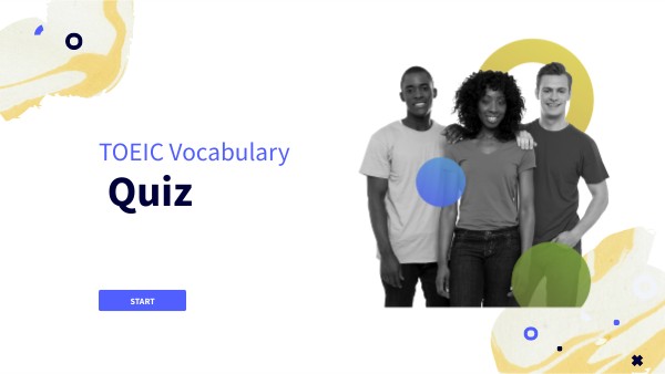 TOEIC VOCABULARY QUIZ 2021