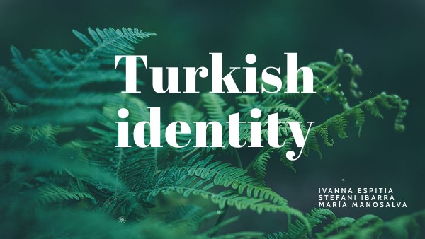 Turkish identity