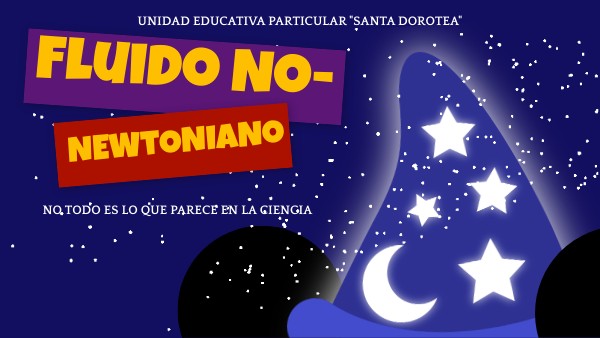 Fluido NO- NEWTONIANO