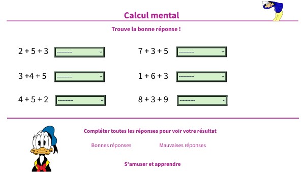 6è Calcul mental