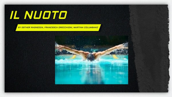 Il nuoto