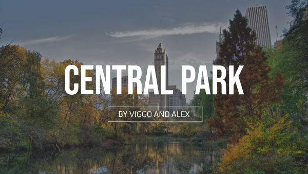 EXPOSÉ-Alex Viggo Central Park | Genially