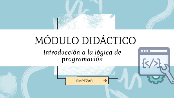 MÓDULO DIDÁCTICO PROGRAMACIÓN