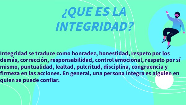 PRESENTACION DE LA INTEGRIDAD | Genially