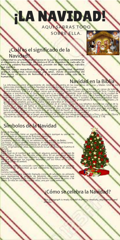 ¡la navidad!