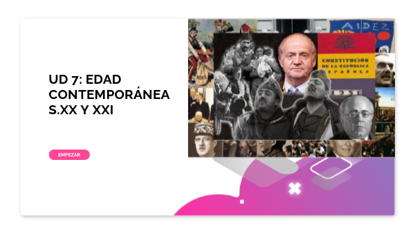 UD 7 EDAD CONTEMPORÁNEA S.XX y XXI