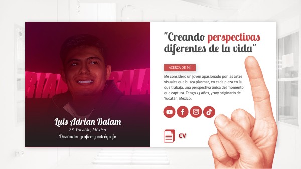 adrianbalam - CV Creativo Visual