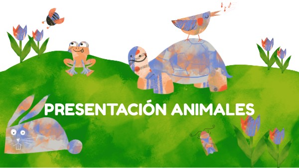 PRESENTACIÓN ANIMALES