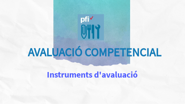 Instruments d'avaluació