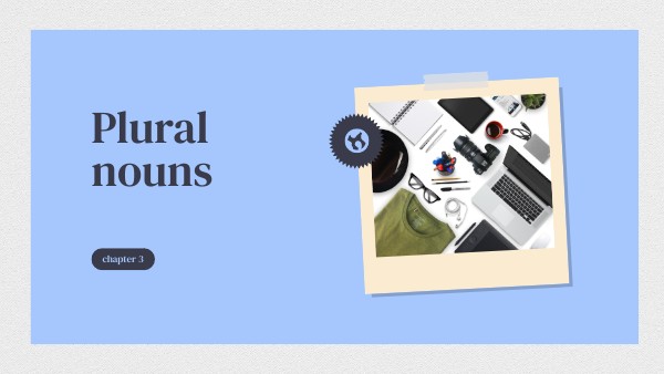 PLURAL NOUNS | Genially