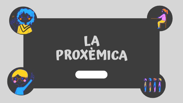 LA PROXEMICA | Genially