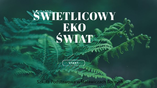 Świetlicowy Eko Świat