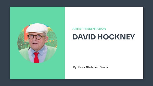 DAVID HOCKNEY | Genially