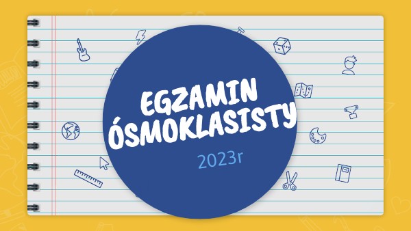 Egzamin ósmoklasisty informacja dla rodziców | Genially