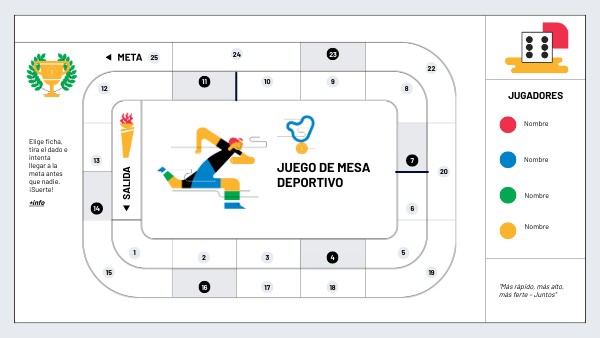 Juego de Mesa Deportes | Genially