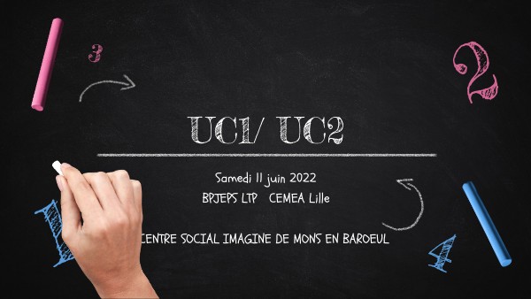 Présentation UC1 UC2 BPJEPS LTP | Genially