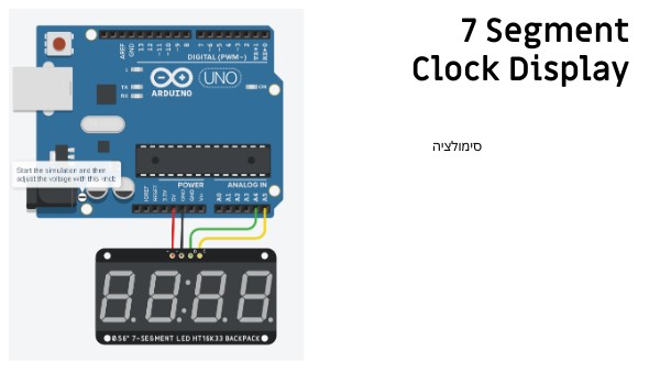 7 segment clock | Genially