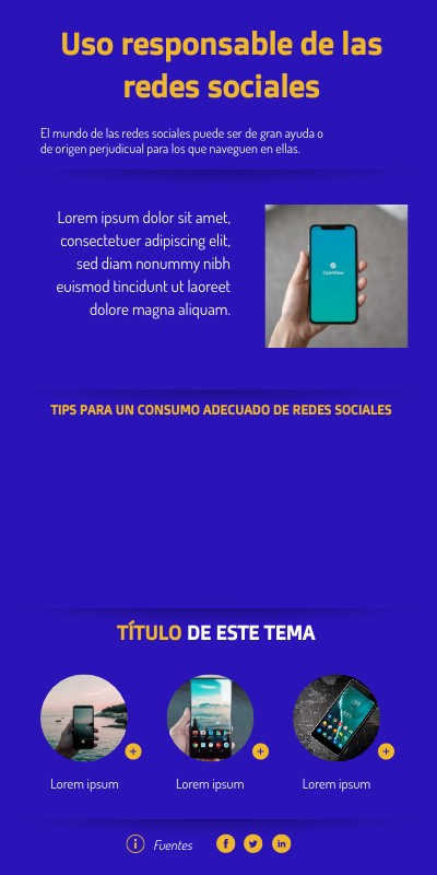 TEXTO DISCONTINUO DE CONSUMO RESPONSABLE | Genially