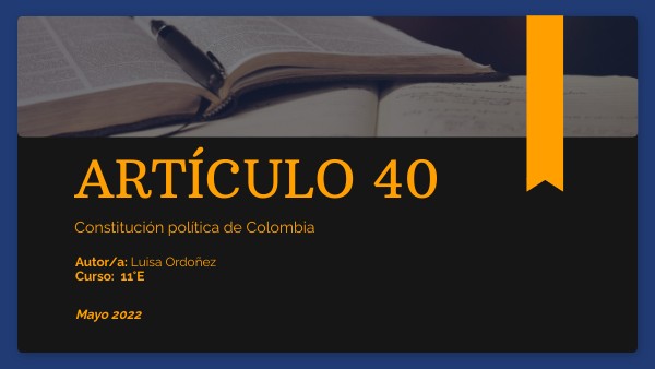 Articulo 40