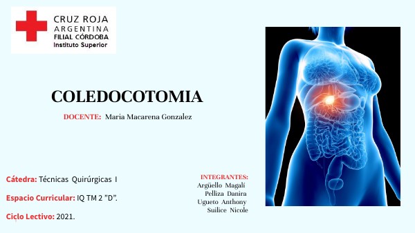 COLEDOCOTOMIA | Genially