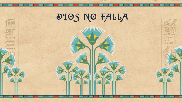 dios nunca falla