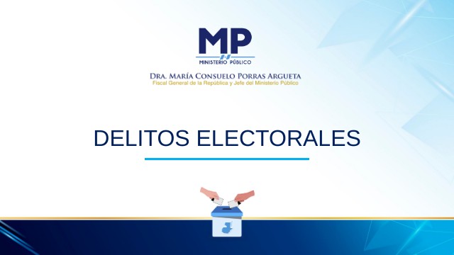 DELITOS ELECTORALES | Genially
