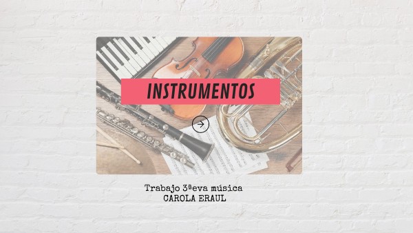 INSTRUMENTOS | Genially