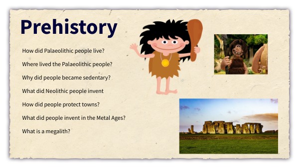 Prehistory in Spain