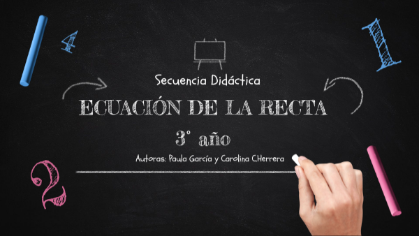 Ecuación de la recta | Genially