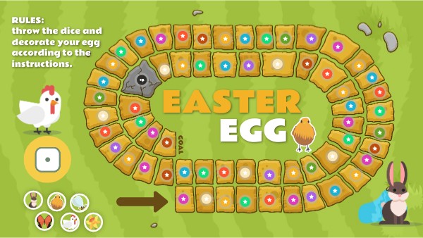 Easter egg drawing game | Genially