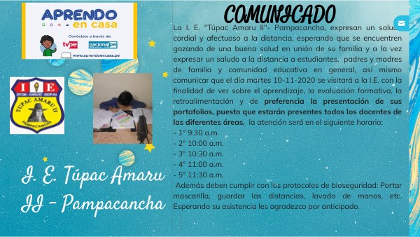 COMUNICADO