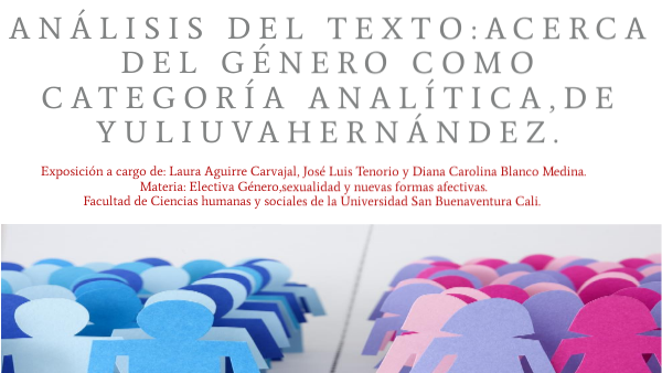 Análisis texto electiva | Genially