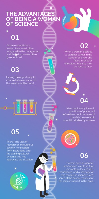 Advantages of being a woman of science