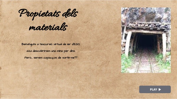 Scape Propietats materials