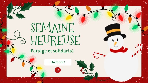 Semaine heureuse | Genially