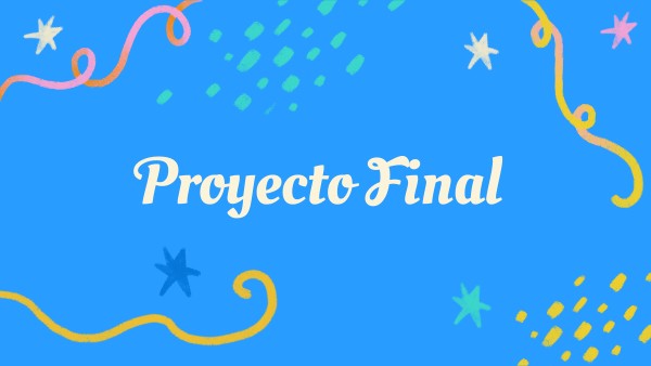 Projet final espagnol