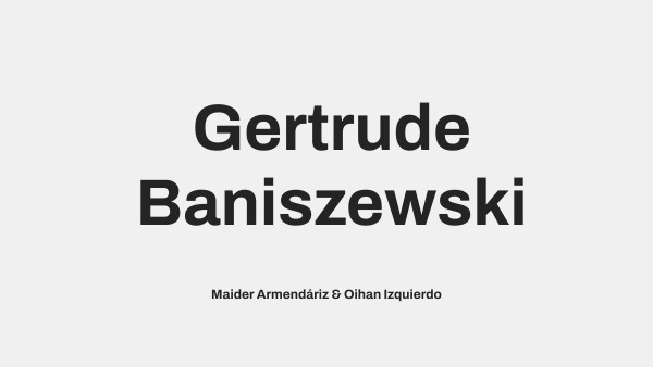 Gertrude Baniszewski