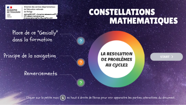 Constellations MATHS FPF 14 11 20 | Genially