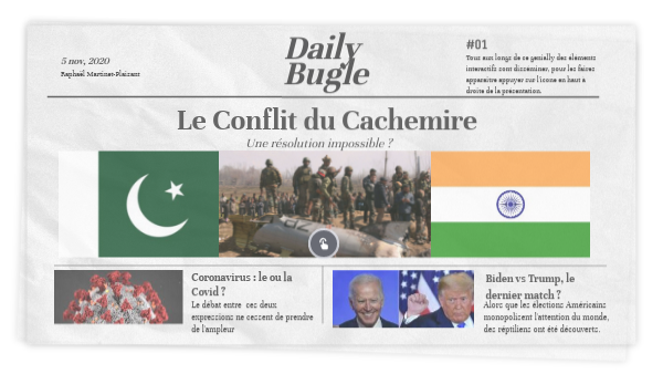 Le conflit du Cachemire | Genially