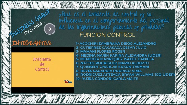 AMBIENTE CONTROL | Genially