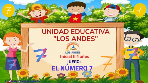 JUEGO- EL NÚMERO 7 | Genially