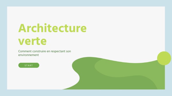 ARCHITECTURE VERT | Genially