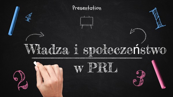 Władza i społeczeństwo w PRL | Genially