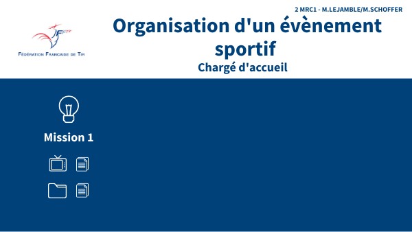 Présentation - Chargé d'accueil | Genially