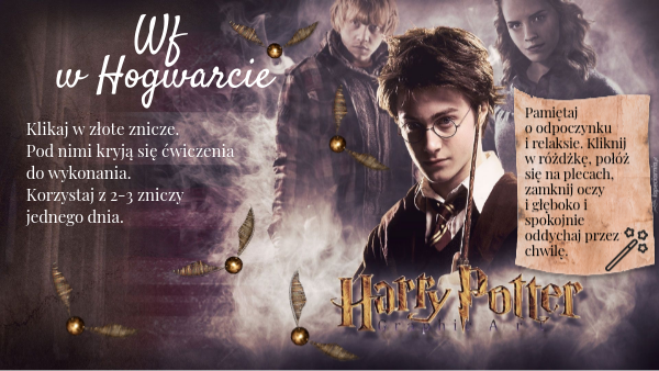 WF w Hogwarcie | Genially