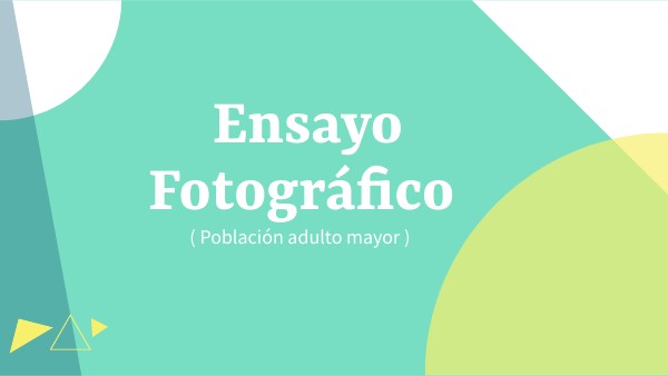 ensayo fotografico | Genially