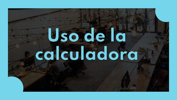 Calculadora cientifica | Genially